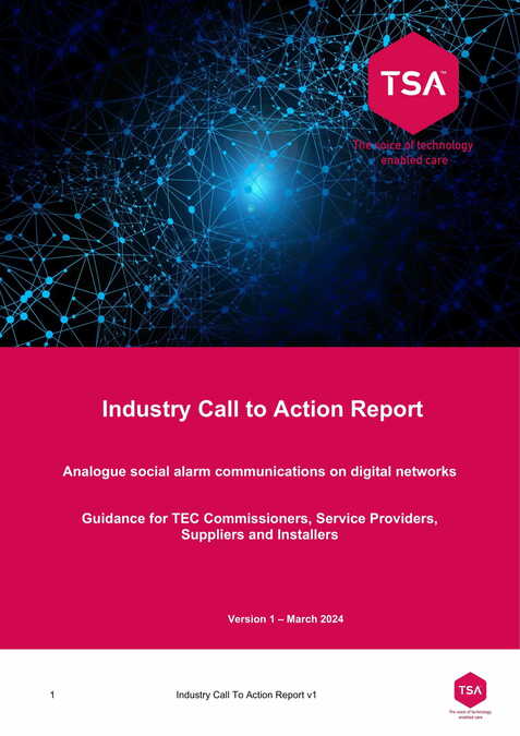 TSA - Social Alarms - Industry Call To Action & Guidance
